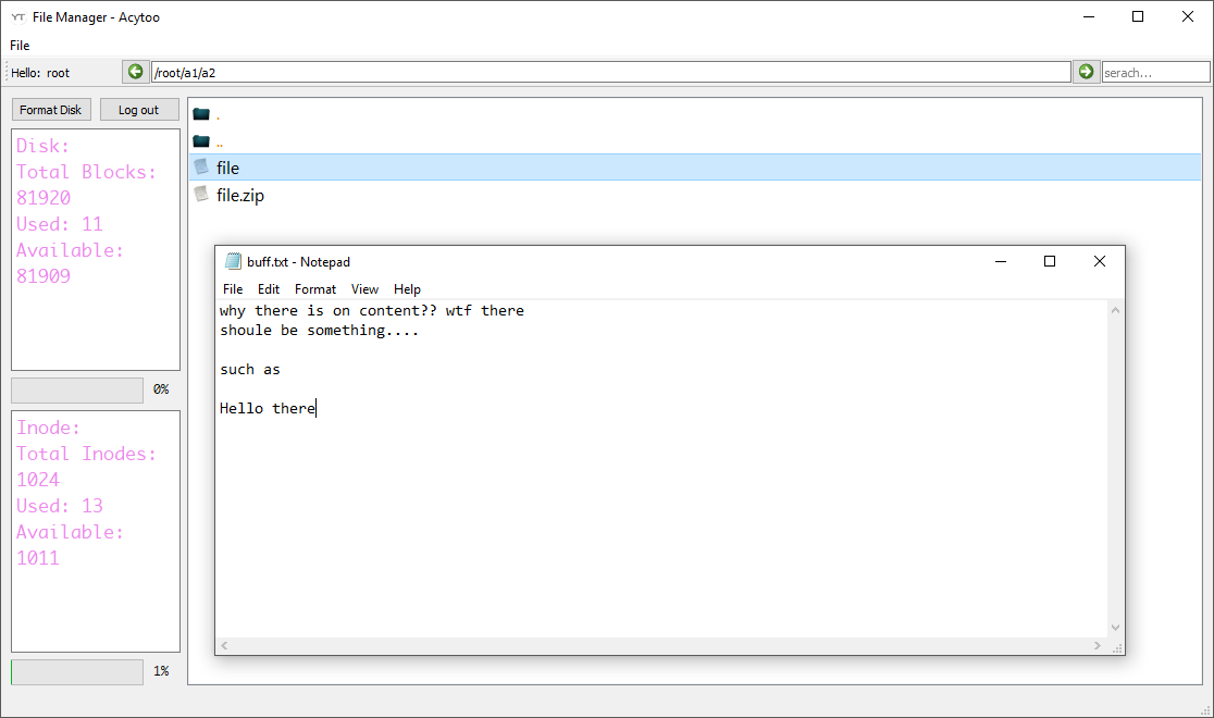 File_system_simulation: File system simulation for OS course